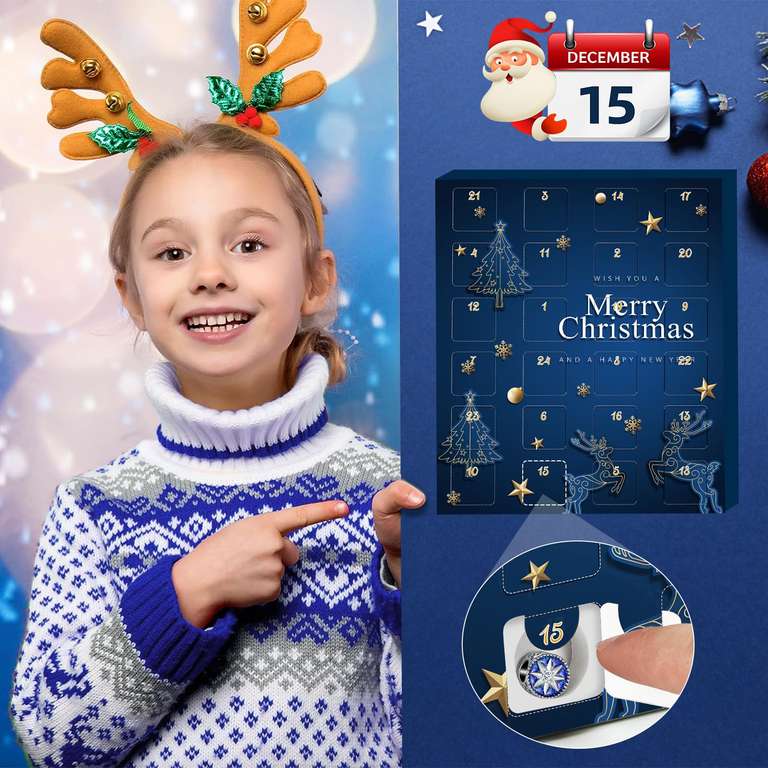 Calendario Adviento Joyas Advent Calendar Puzzle Calendario De Adviento ...